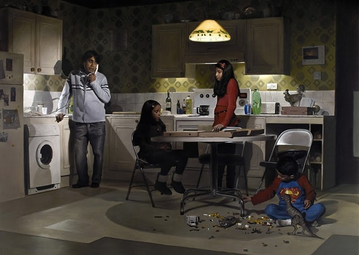 Jonathan Wateridge’s Exceptional Oil Paintings | Amusing Planet